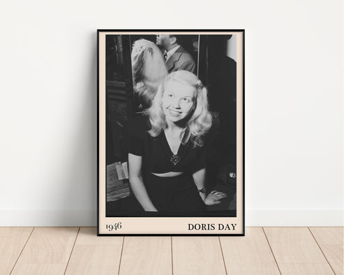 Doris Day Poster | Vintage Music Print | Free Global Delivery – Dalston ...