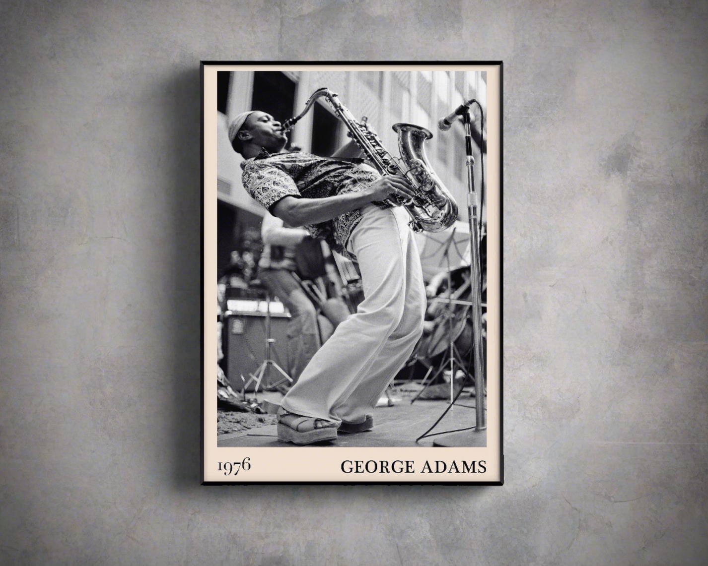 George Adams Jazz Poster – Dalston 606
