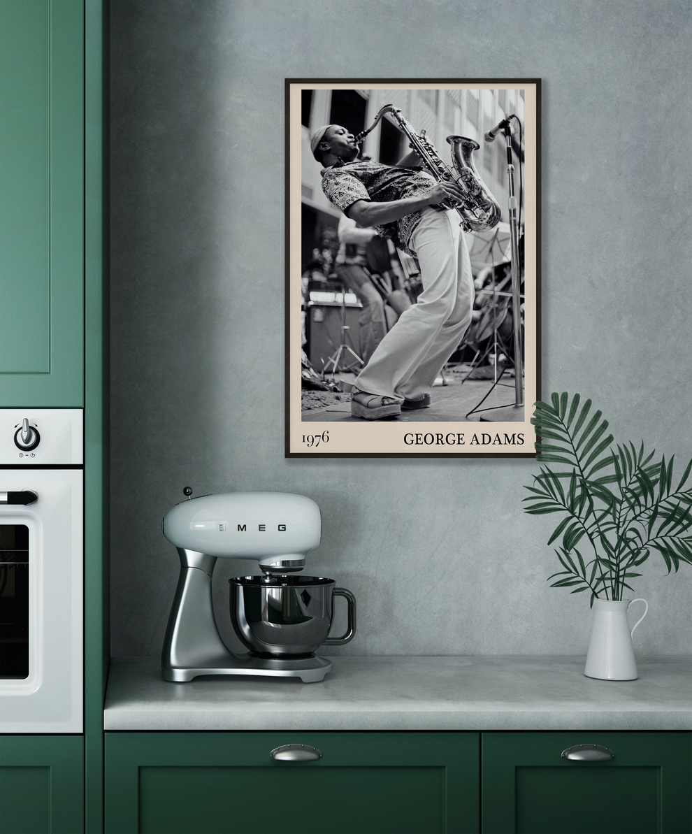 George Adams Jazz Poster – Dalston Jazz Posters