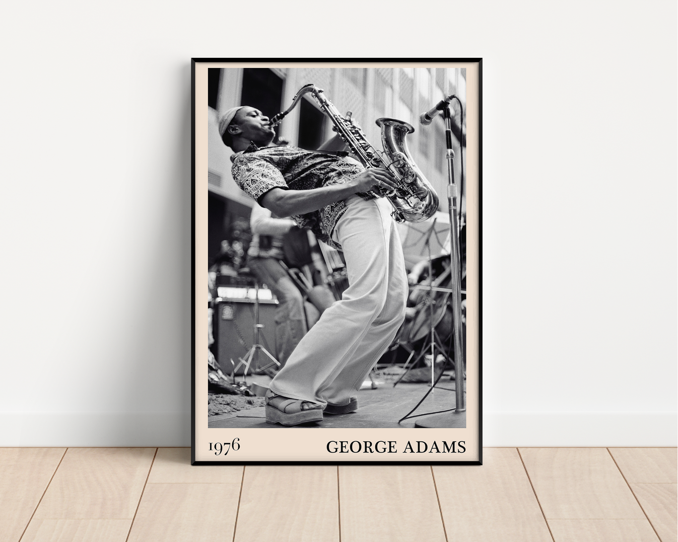 George Adams Jazz Poster – Dalston Jazz Posters