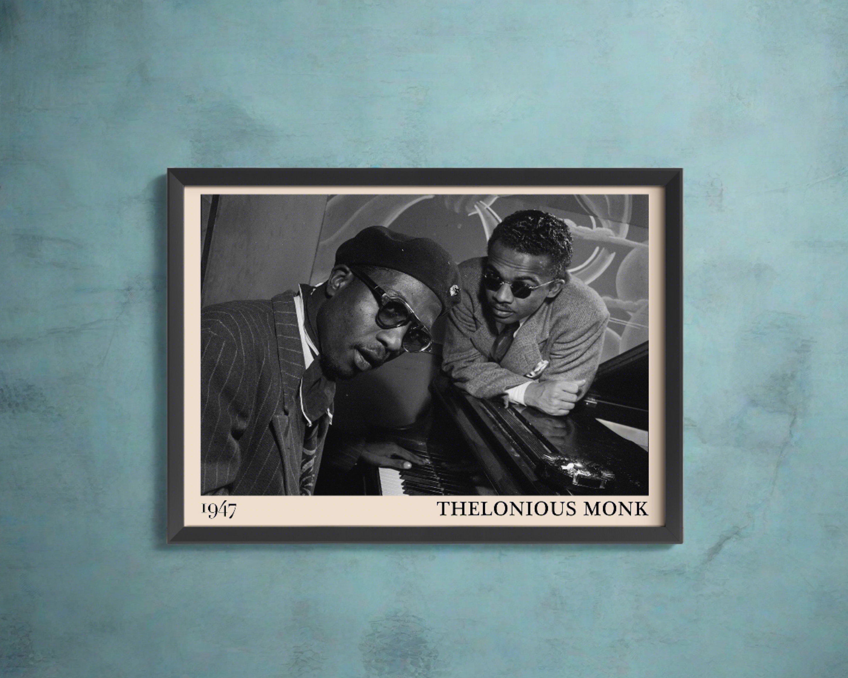Thelonious Monk Jazz Poster | Photography Print – Dalston 606